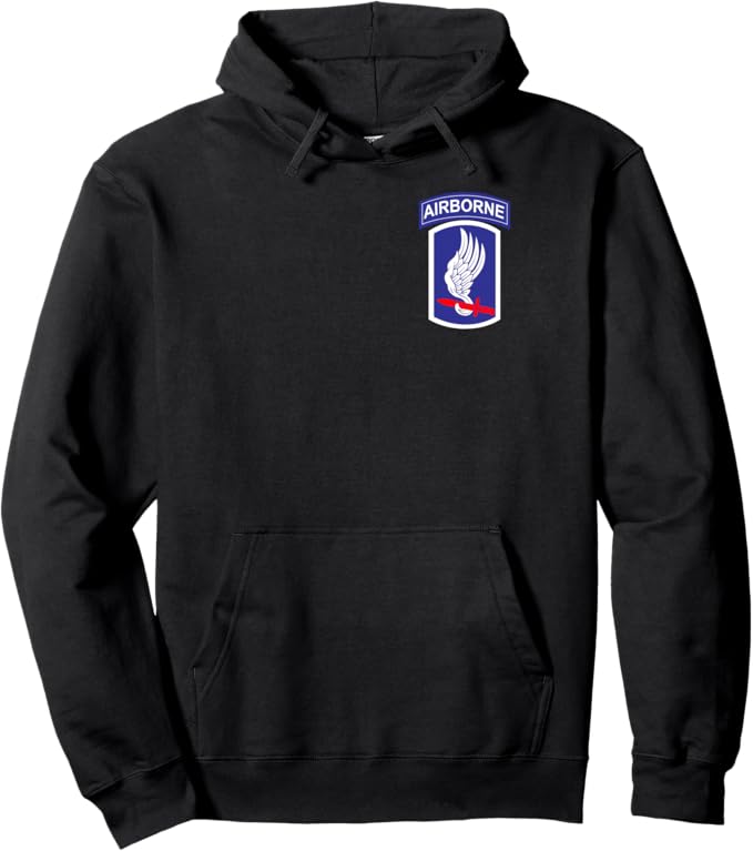 U.S. Army 173rd Airborne Brigade Patch Hoodie – Custom Army Designs