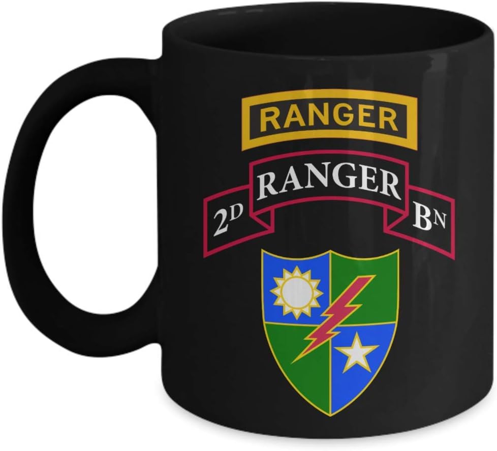 U.S. Army 2nd Ranger Battalion Coffee Mug – Custom Army Designs