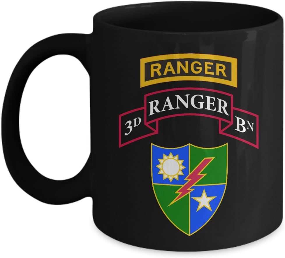 U.S. Army 3rd Ranger Battalion Coffee Mug – Custom Army Designs