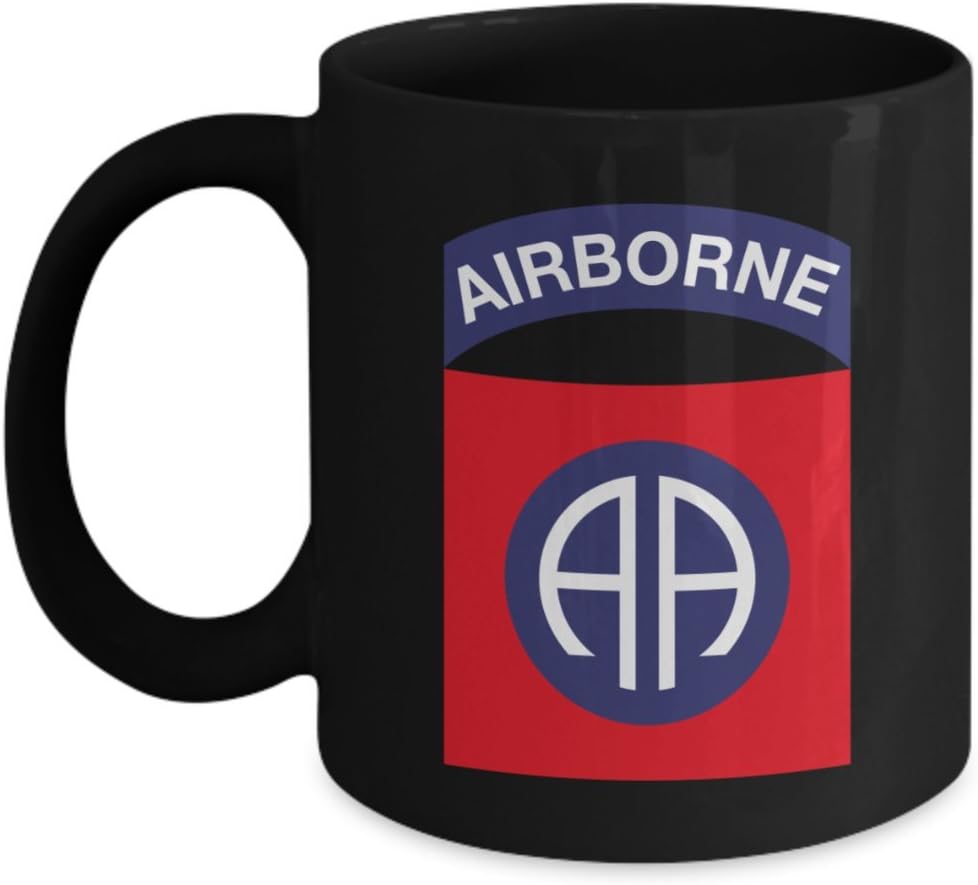 U.S. Army 82nd Airborne Division Patch Coffee Mug – Custom Army Designs