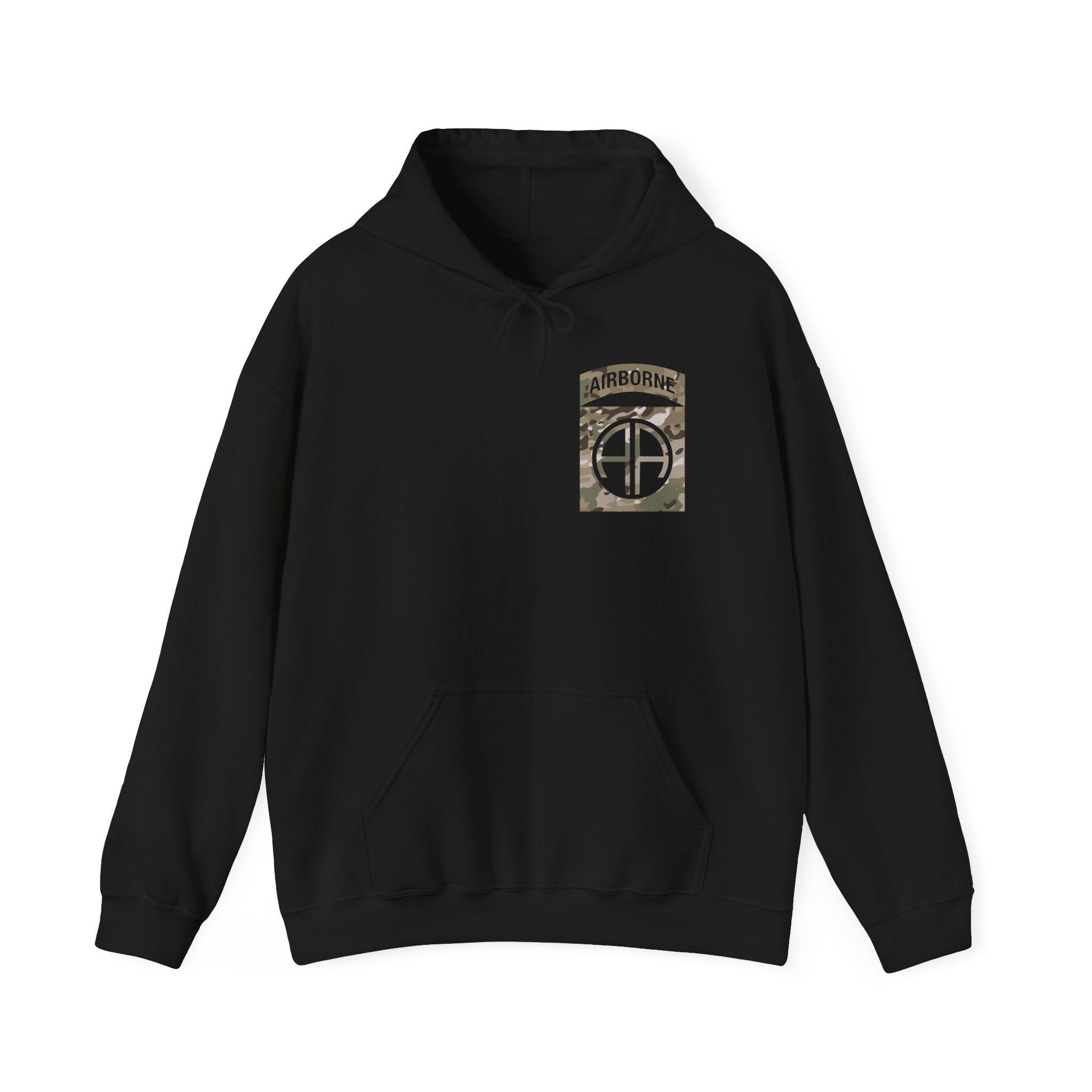 U.S. Army 82nd Airborne Division Camo Patch Hoodie | Multicam Camoufla ...
