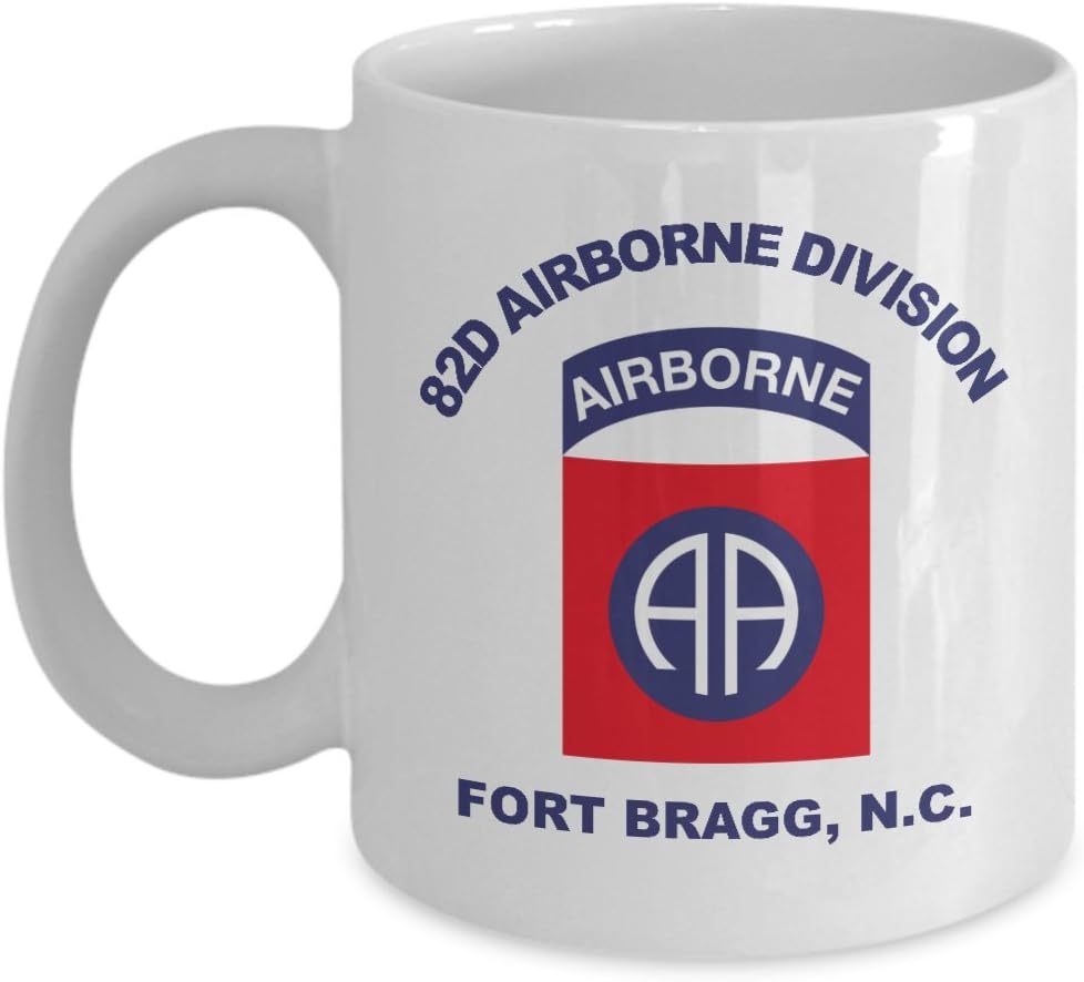 U.S. Army 82D Airborne Coffee Mug - Fort Bragg, NC – Custom Army Designs