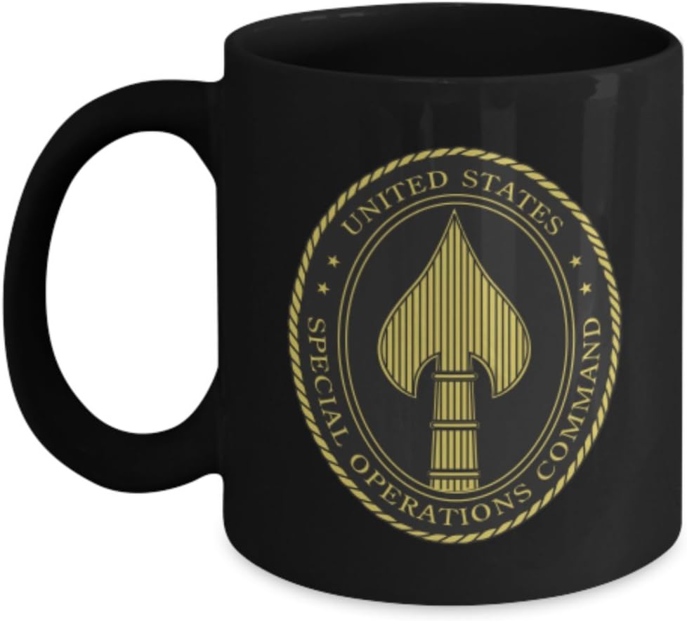 U.S. Army Special Operations SOCOM Seal Coffee Mug – Custom Army Designs