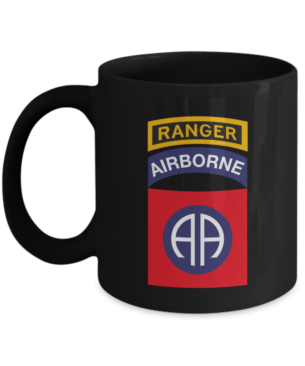 U.S. Army 82nd Airborne Patch - Ranger Tab – Custom Army Designs